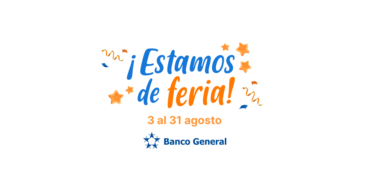 Banco General Costa Rica: ¡Estamos de Feria! 3 al 31 de agosto - Delfino.cr