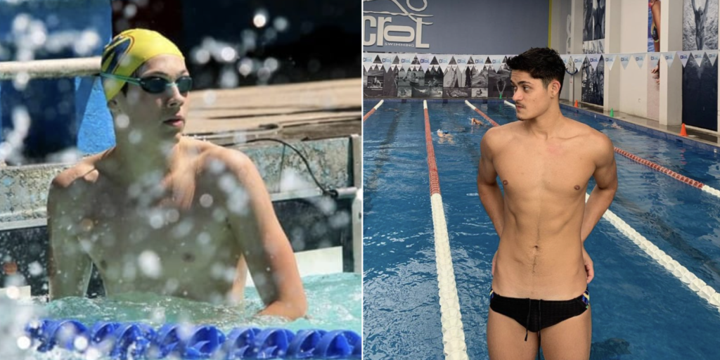 Jóvenes nadadores ticos Guido Montero y Jeison Rojas imponen nuevos récords nacionales de ...