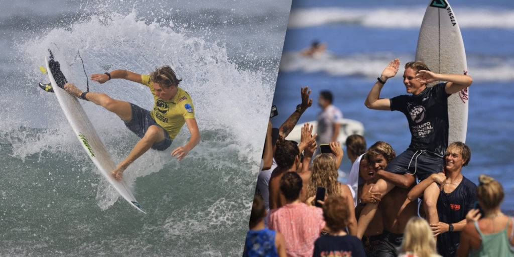 Surfista costarricense de 19 años da la sorpresa: ¡Sam Reidy conquistó ...