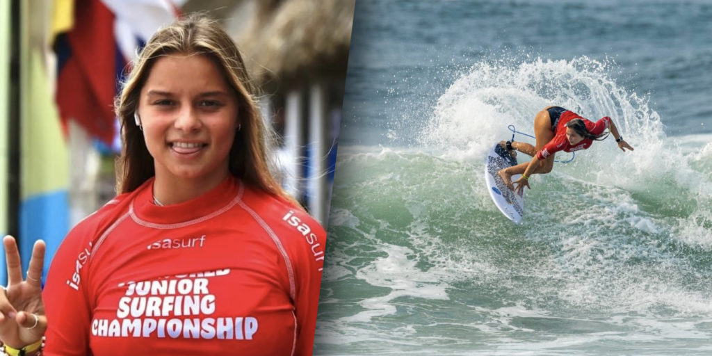 Surfista tica Rachel Agüero se ubicó en el puesto 11 del planeta en el ...