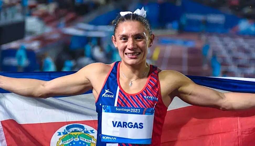 Atleta costarricense Andrea Vargas se vuelve a meter en puestos de ...