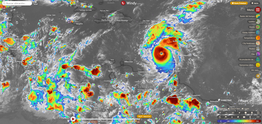 IMN: Efectos indirectos del huracán Beryl se verían en Costa Rica a ...