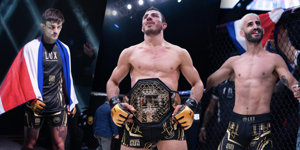 Costa Rica se roba el show en el evento 48 de LUX Fight League en ...
