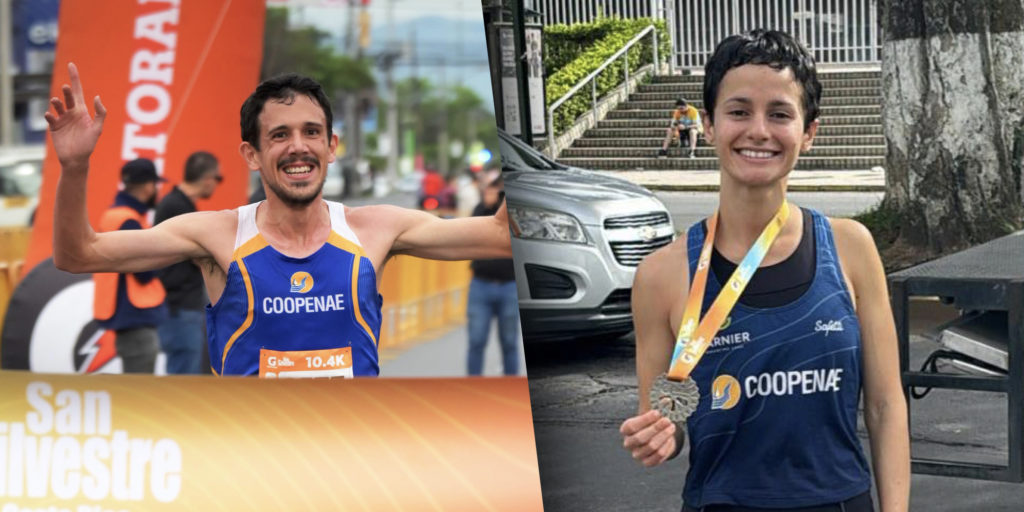 Atletas ticos Daniel Johanning y Priscilla Solís ganan la Clásica San ...