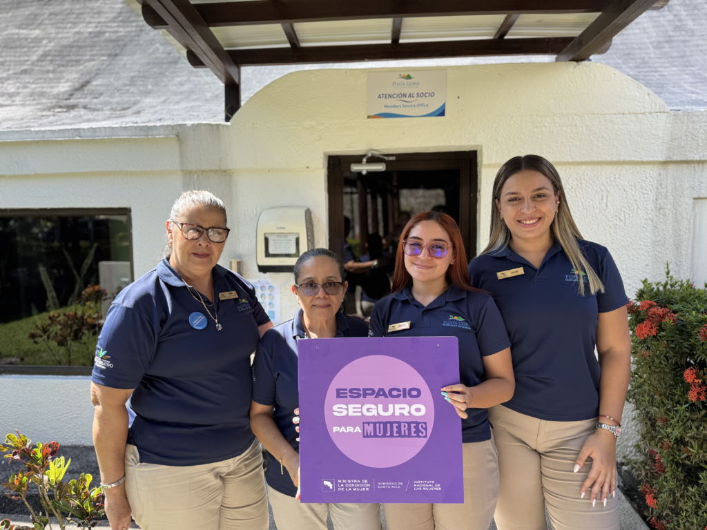 Punta Leona se une a la creación de espacios seguros para mujeres en el Mes de la Mujer - Delfino.cr