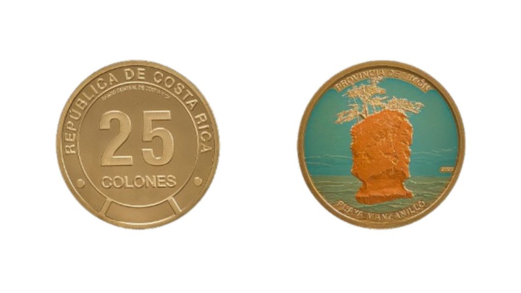 Banco Central presenta nueva colección de monedas de 25 colones ...