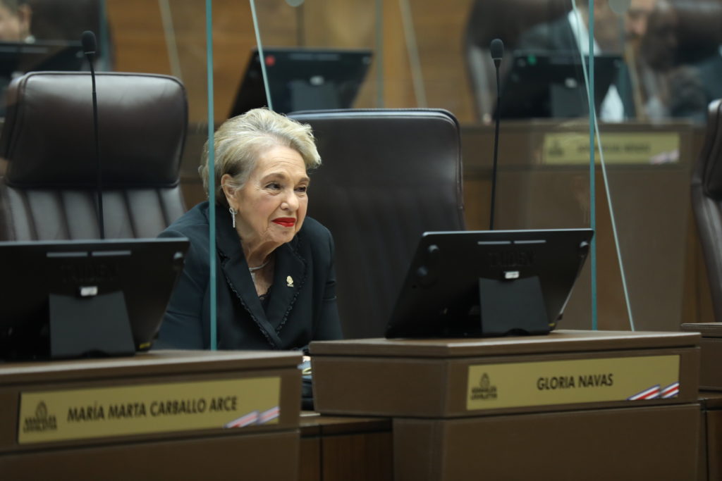 Diputada independiente Gloria Navas es electa segunda secretaria del ...