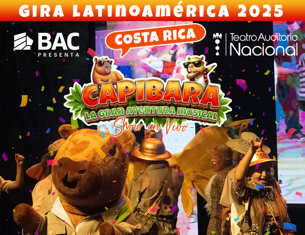 Llega a Costa Rica: “Capibara: La Gran Aventura Musical” - Delfino.cr