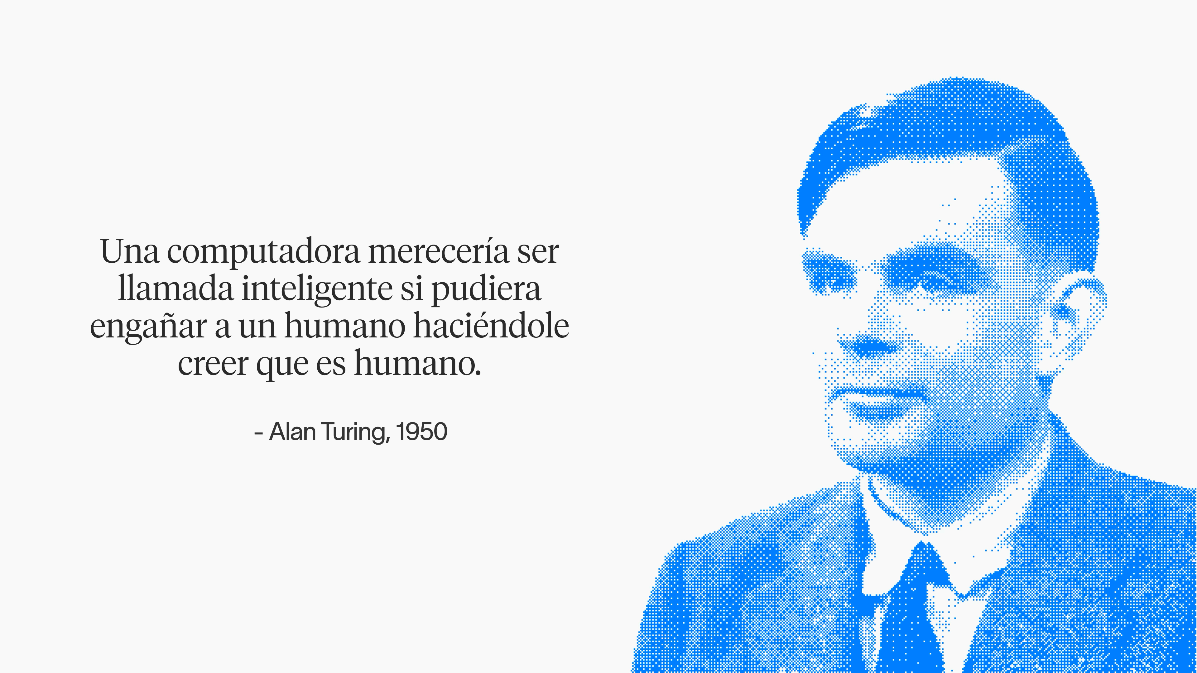 Test de Turing cumple 75 años: ahora son los humanos quienes deben ...